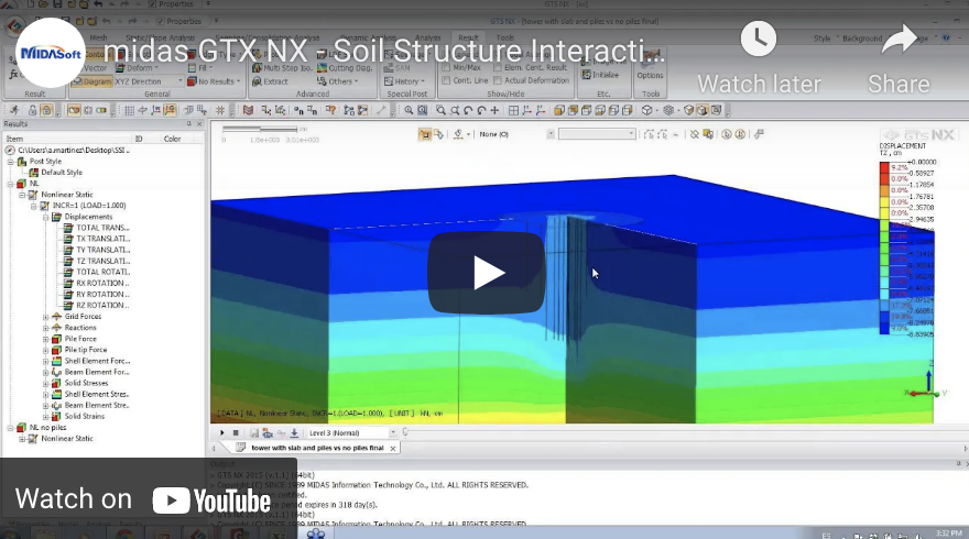 Midas GTS NX: This webinar showed how to use the Finite Element Method to simulate the staged ...